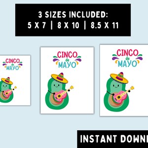 Cinco De Mayo Handprint & Footprint Craft Bundle -- Printable DIY Art ...