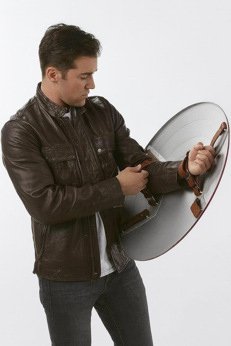 Marvel Red Guardian Shield – Metal Cosplay Prop | Superhero Gift ...