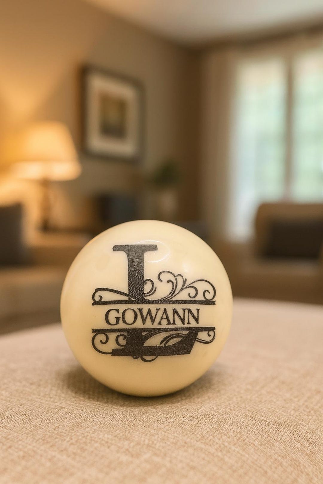 Engraved Cue Ball, Billiards Cue Ball, Best Gift for Dad, Father Day ...