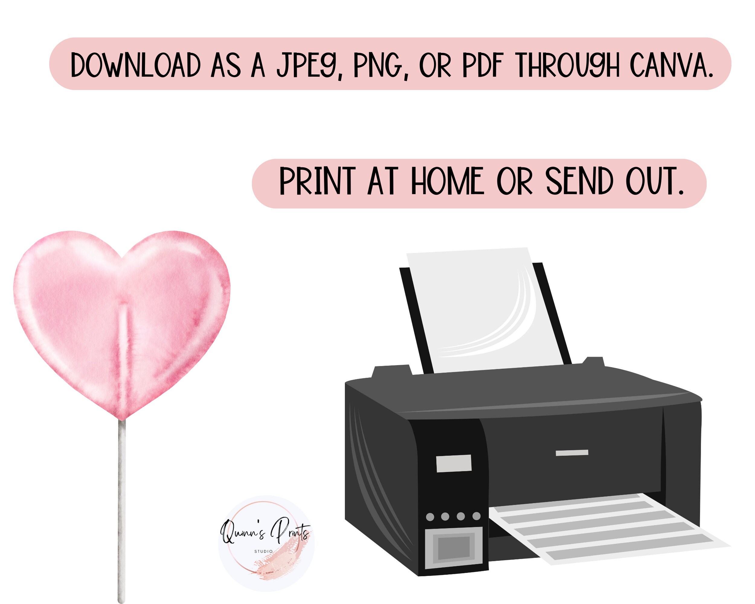 Printable Valentine's Day Cards, Classroom Valentine's Day Cards for ...