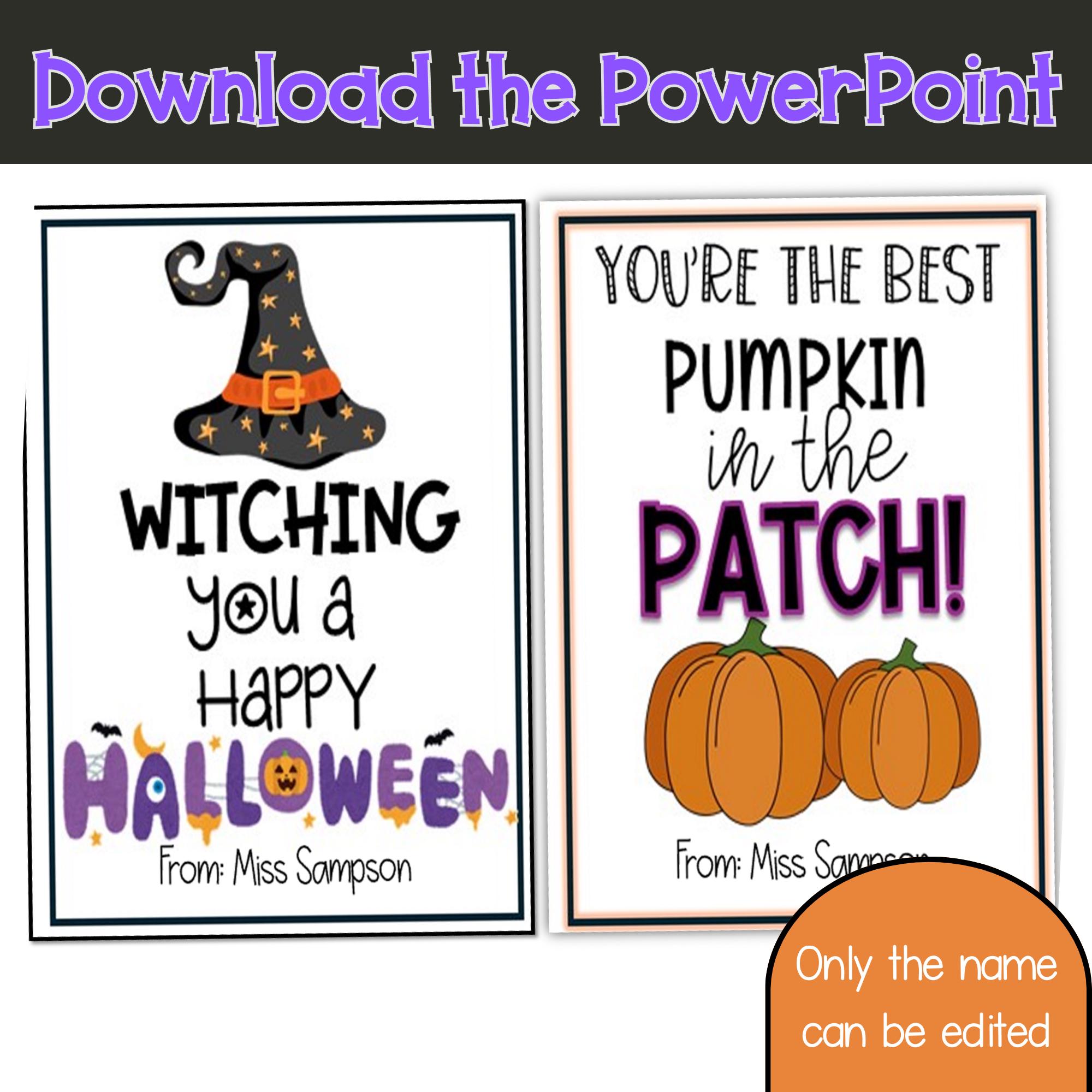 Editable Halloween Tags | Printable Halloween Tags | Printable ...