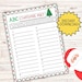 Christmas A to Z Race Game: Printable Holiday Party Activity (PDF) - Etsy