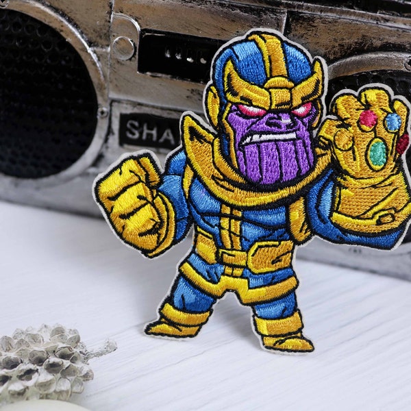 Iron on Patch Super Hero - Etsy