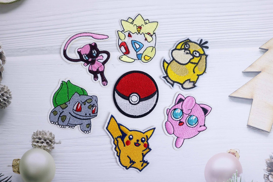 Pokemon Patch Pikachu Patchcute Patch Gorgeous Patchiron - Etsy