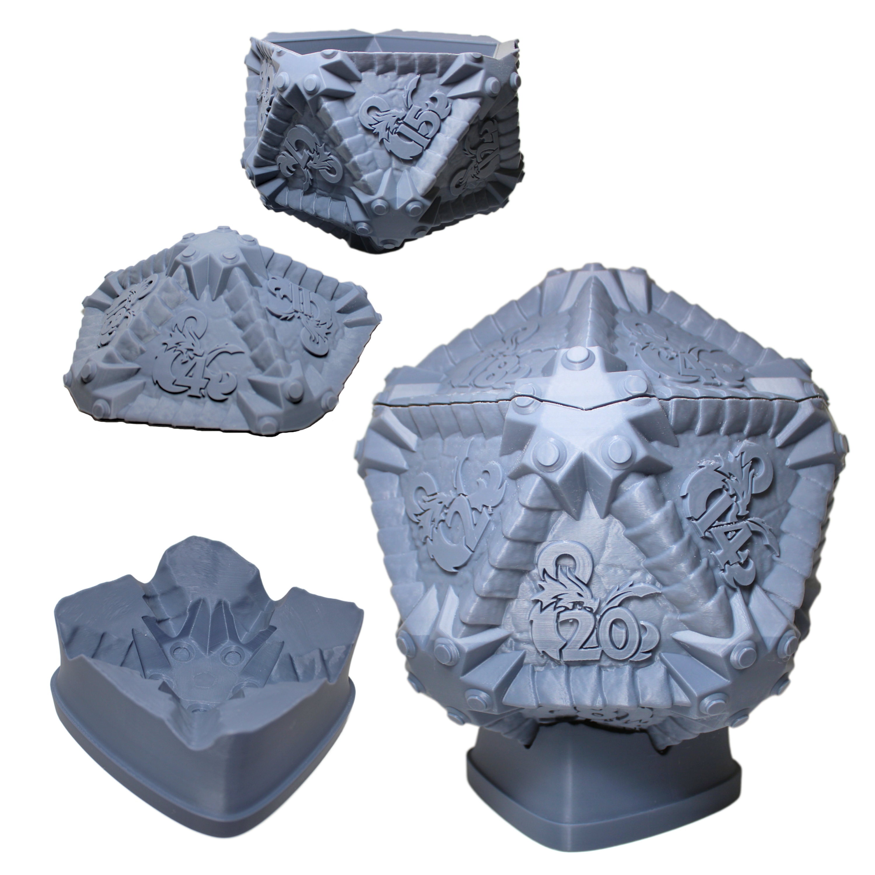 Large D20 Bucket and Stand - Etsy