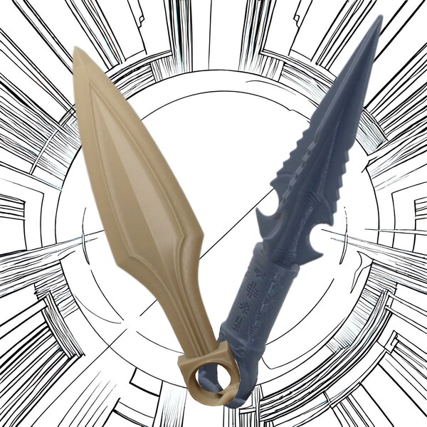 Kunai With Chain - Etsy