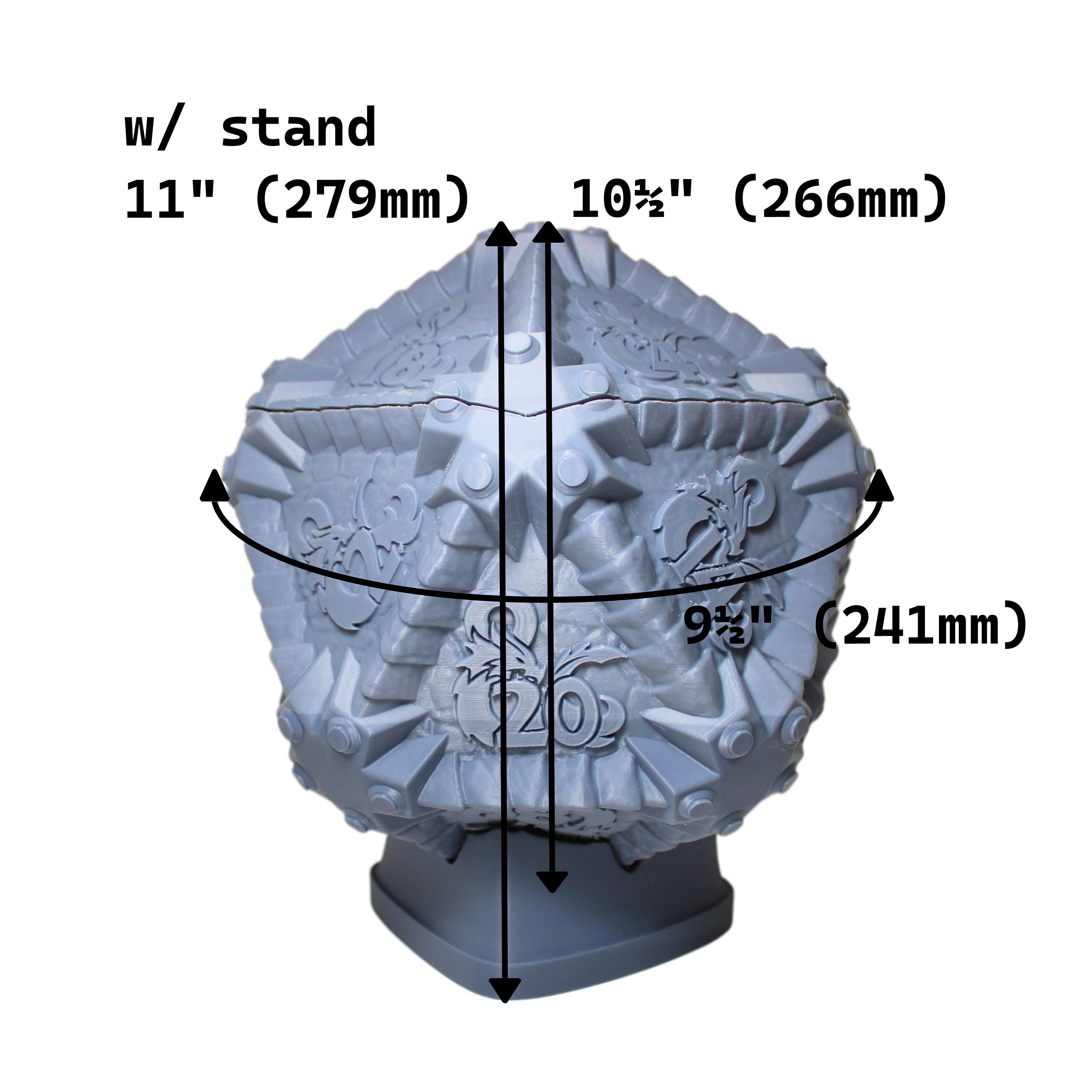 Large D20 Bucket and Stand - Etsy