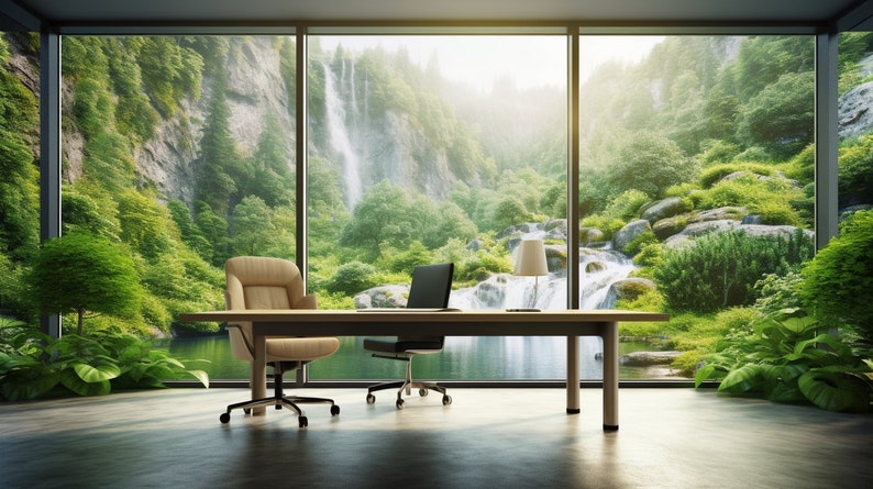 Nature Minimalist | Zoom Virtual Backgrounds | Backdrop | Office ...