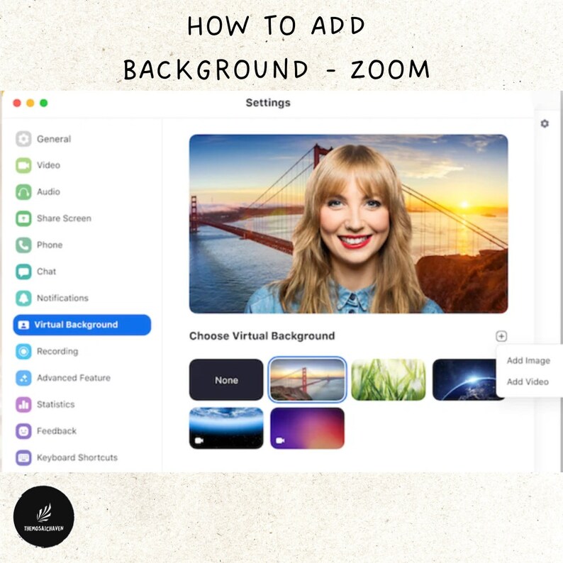 Bookcase Boho Zoom Virtual Backgrounds Backdrop Bundle - Etsy