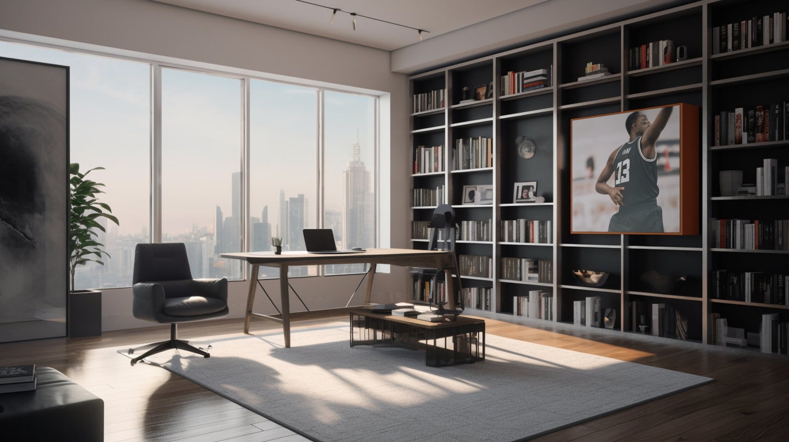 Elegant Office | Zoom Virtual Backgrounds | Bundle of 4 | Office ...