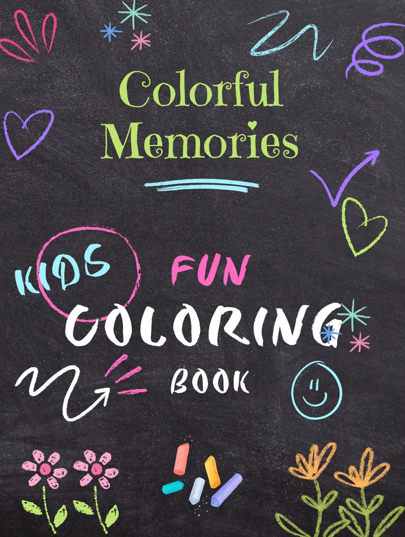 Coloring Book for Kids for Fun Coloring Pages for Creative Coloring for ...