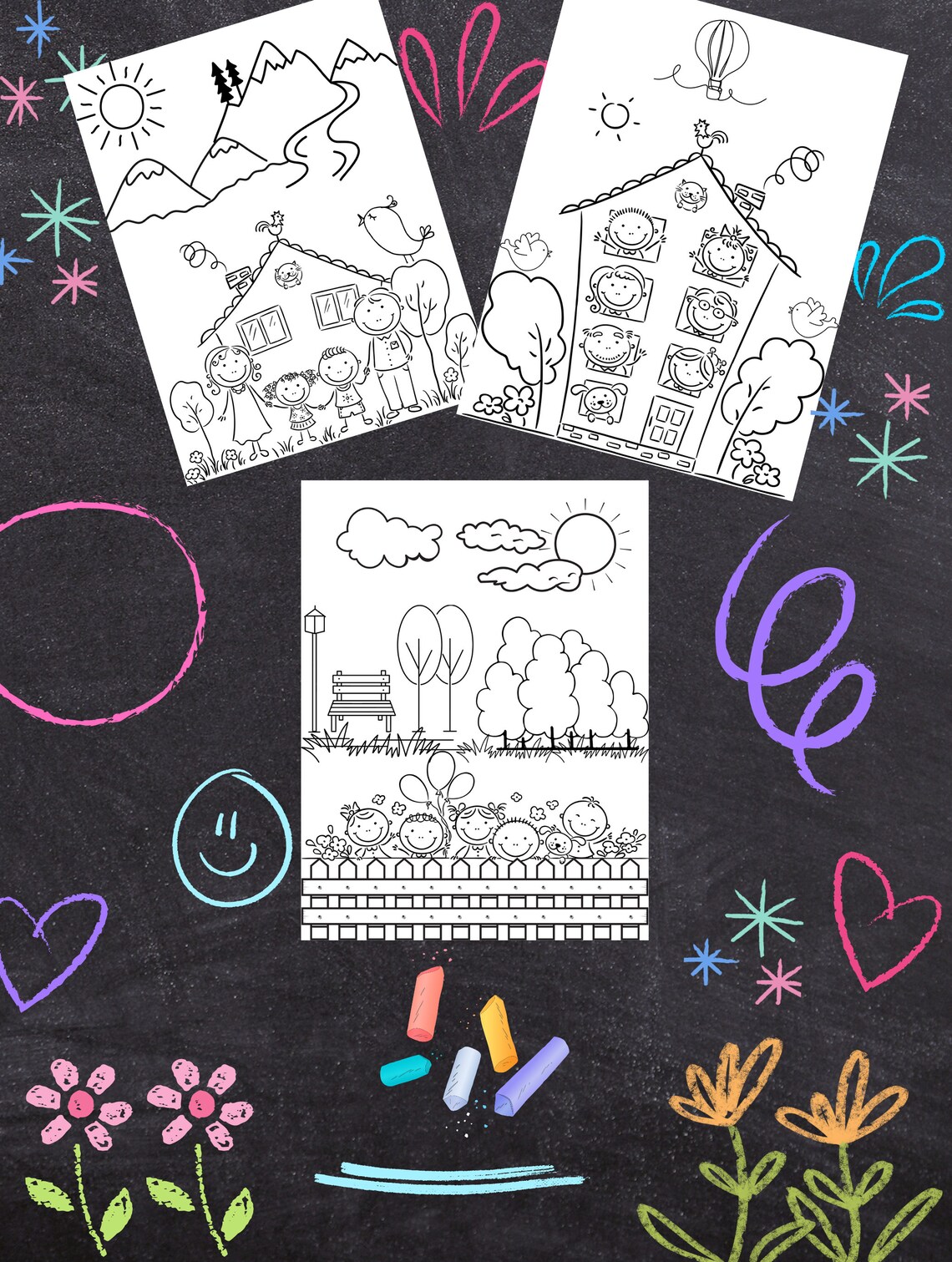 Coloring Book for Kids for Fun Coloring Pages for Creative Coloring for ...