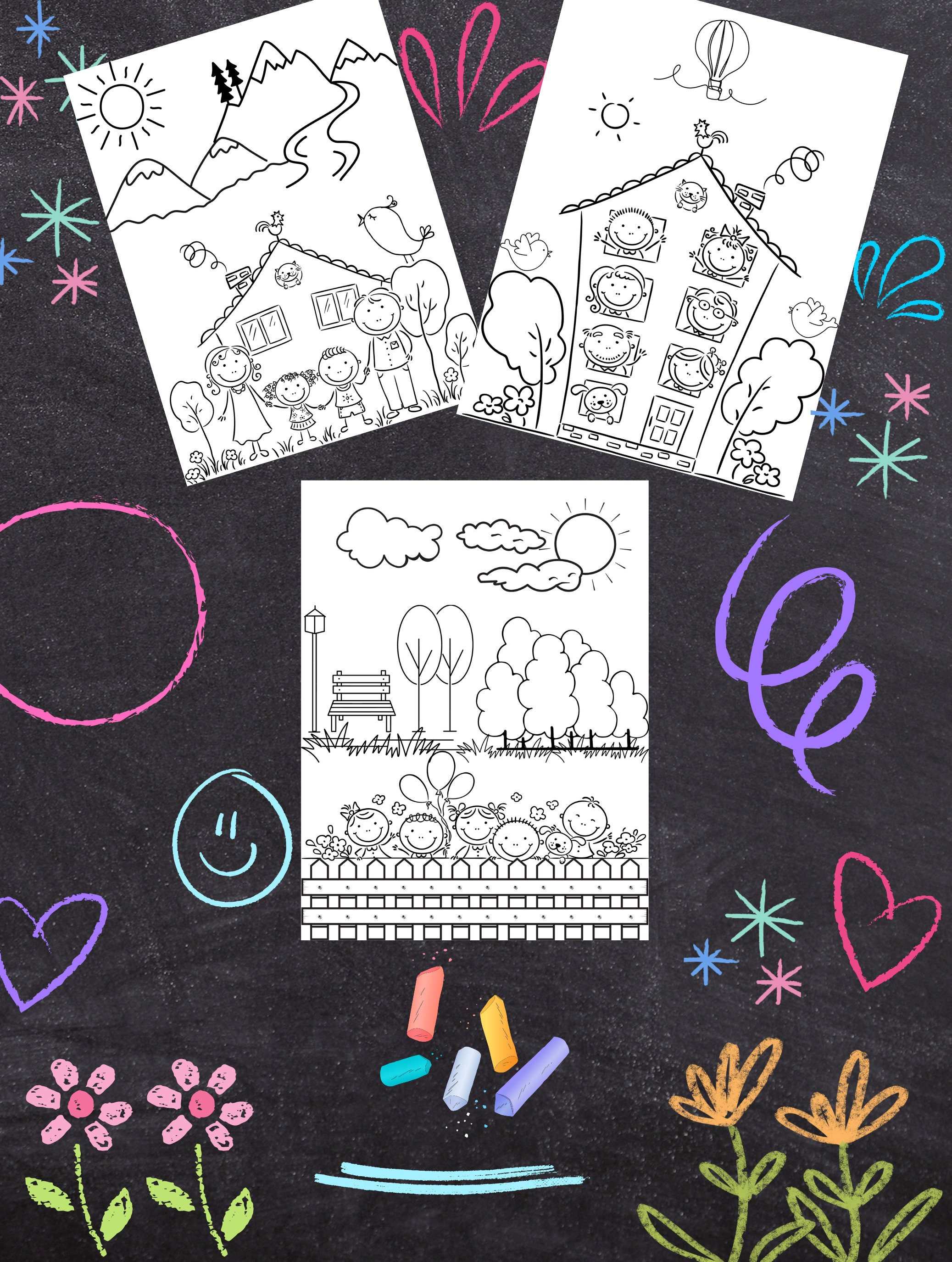 Coloring Book for Kids for Fun Coloring Pages for Creative Coloring for ...