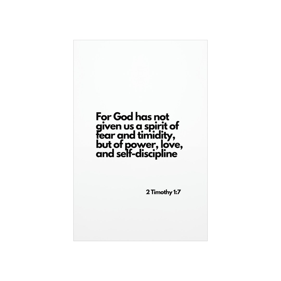 Bible Verse Vertical Poster - Etsy