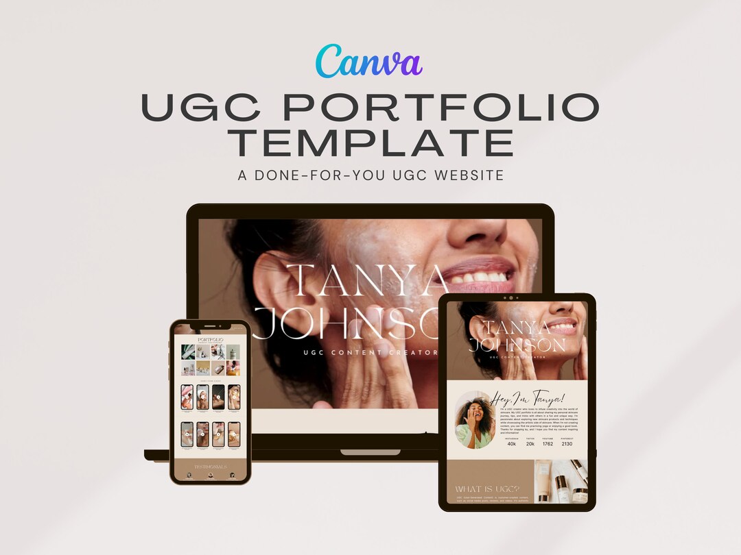 UGC Portfolio UGC Template UGC Media Kit Minimal Ugc - Etsy UGC Portfolio UGC Template UGC Media Kit Minimal Ugc - Etsy