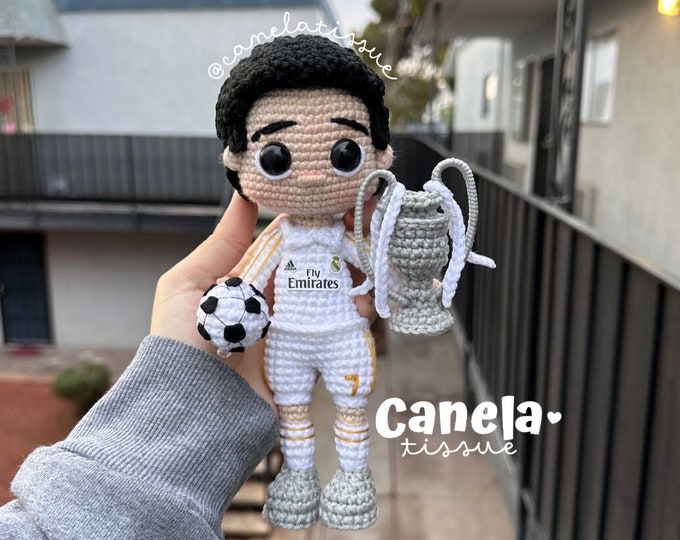 Cristiano Ronaldo Cr7 Crochet Pattern - Etsy
