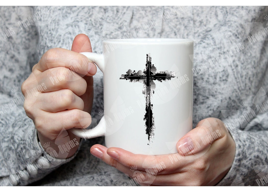Cross Coffee Mug - Etsy