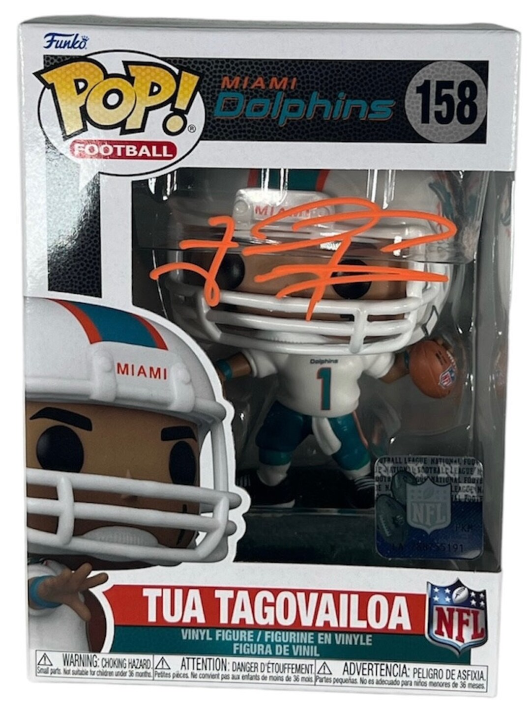Tua Tagovailoa Signed Miami Dolphins NFL Funko Pop Beckett - Etsy