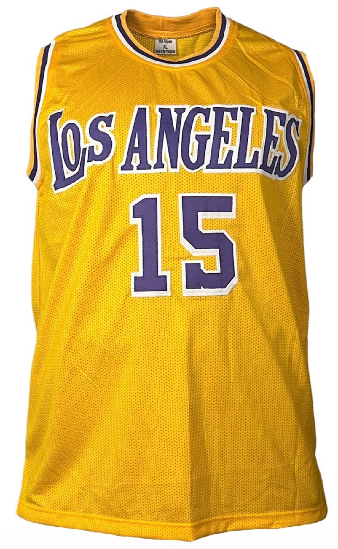 Austin Reaves Signed Custom Los Angeles Yellow Basketball Jersey ...