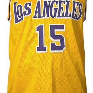 Austin Reaves Signed Custom Los Angeles Yellow Basketball Jersey ...