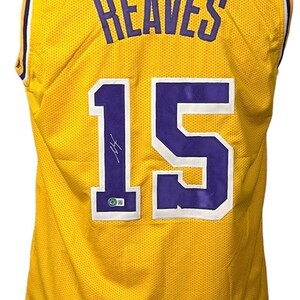 Austin Reaves Signed Custom Los Angeles Yellow Basketball Jersey ...