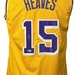 Austin Reaves Signed Custom Los Angeles Yellow Basketball Jersey ...