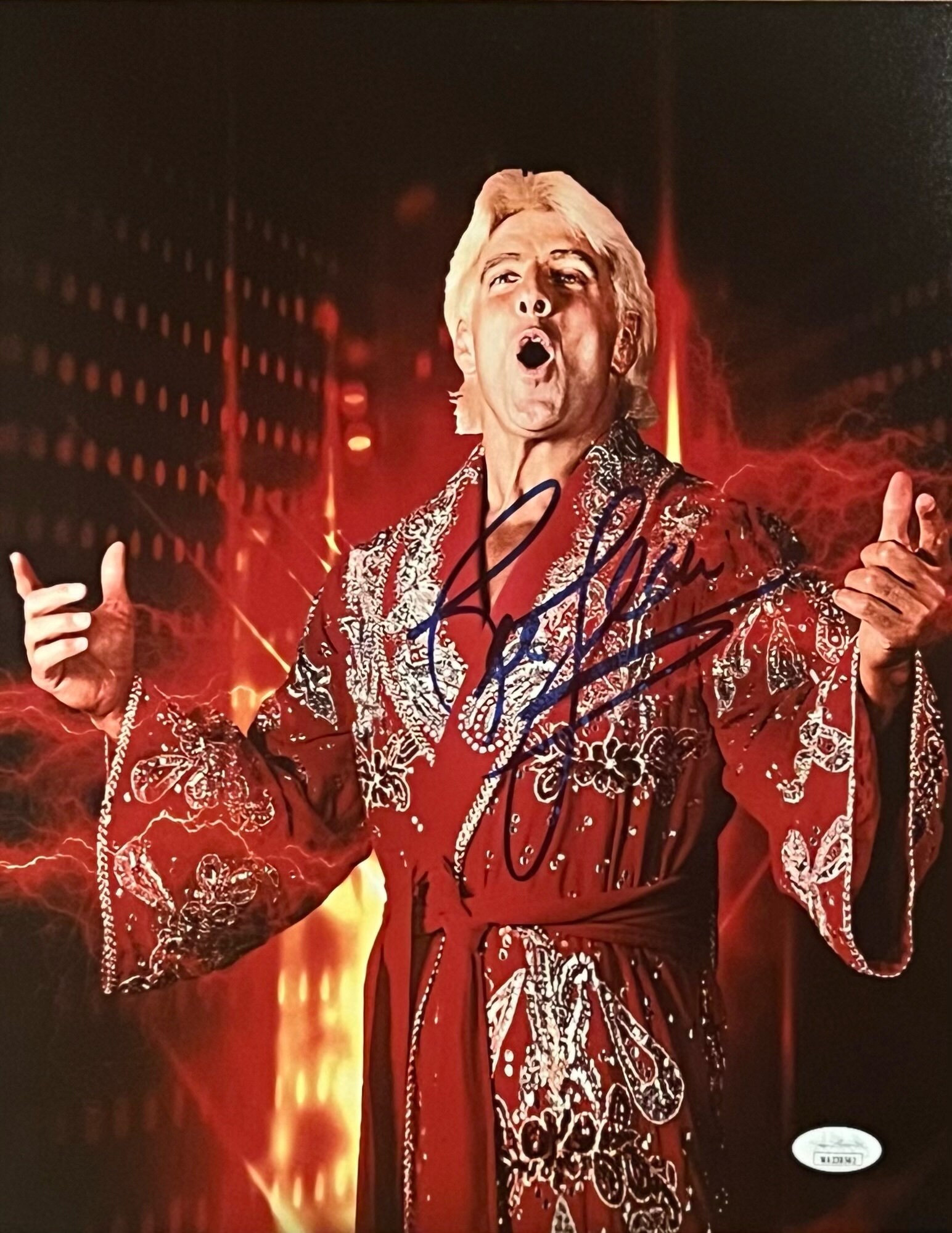 Ric Flair Autographed 11x14 Photo JSA - Etsy