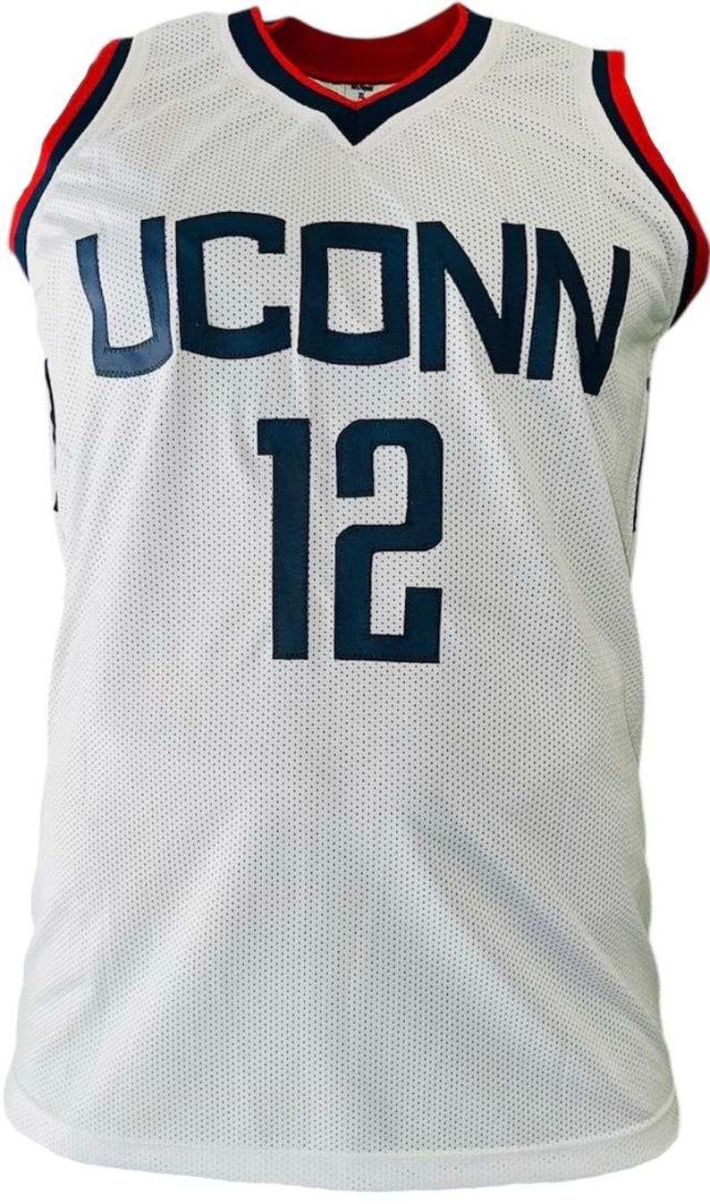 Cam Spencer Signed Custom White Uconn Basketball Jersey Beckett - Etsy