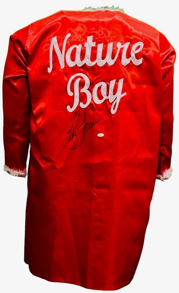 Ric Flair Signed Custom Red WWE Wrestling Robe JSA - Etsy