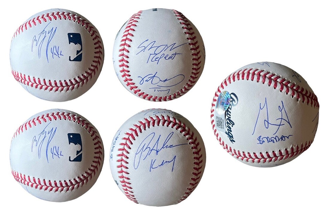 The Sandlot Cast Autographed MLB Official Major League Baseball ...