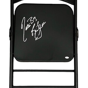 Ric Flair Signed WWE Wrestling Chair JSA - Etsy