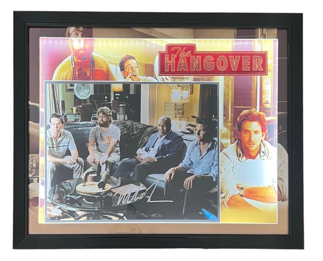 Mike Tyson Hangover Movie Signed 3D Framed Photos W LED Lights 33x27 - Etsy