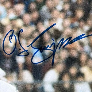O.J. (OJ) Simpson Autographed Buffalo Bills Vs New York Jets 16x20 ...