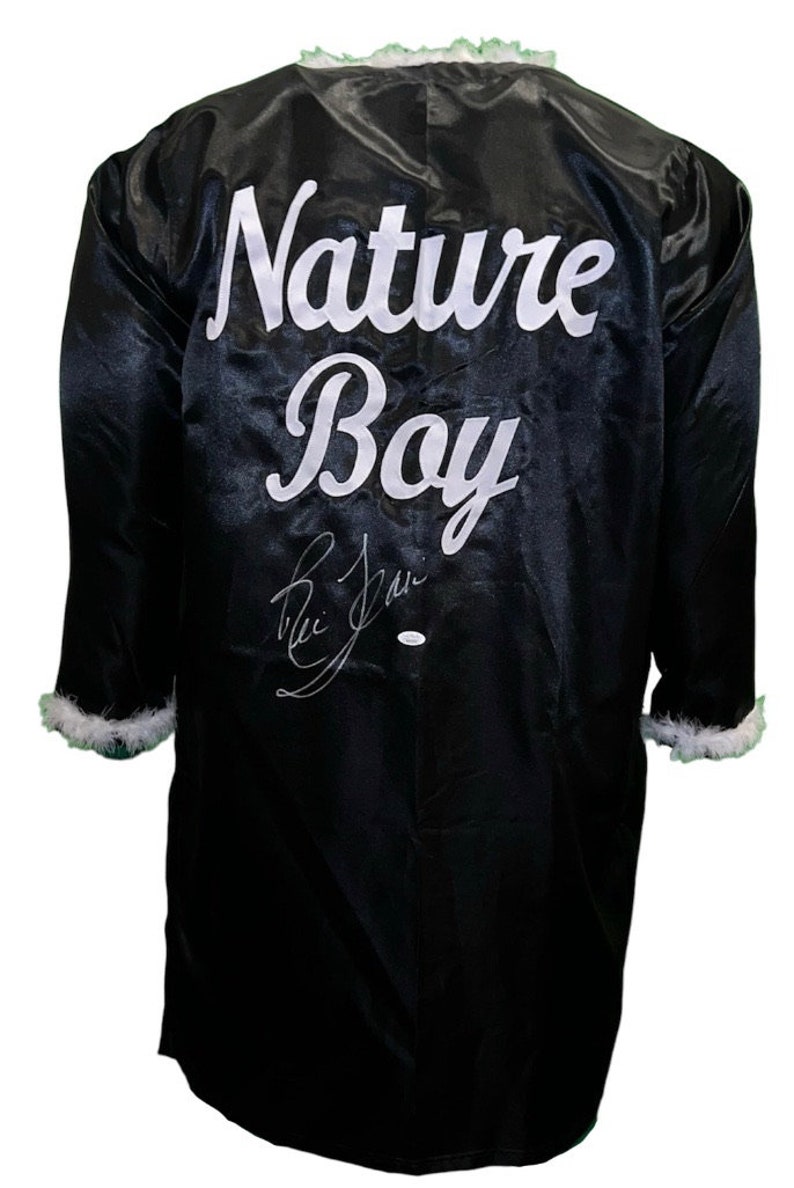 Ric Flair Signed Custom Black WWE Wrestling Robe JSA - Etsy