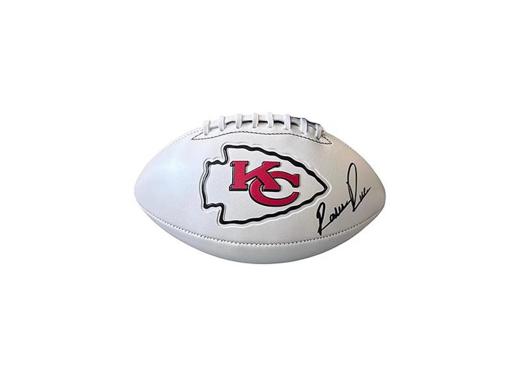 Rashee Rice Signed Kansas City Chiefs NFL Logo Football JSA - Etsy