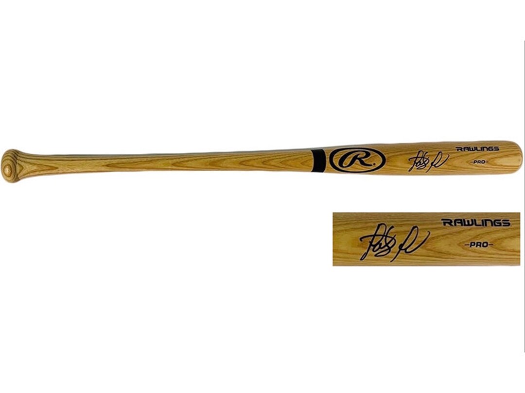 Fernando Tatís Junior Autographed Blonde Rawlings Bat Beckett - Etsy