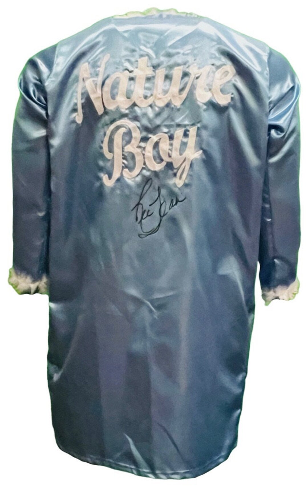 Ric Flair Signed Custom Blue WWE Wrestling Robe JSA - Etsy
