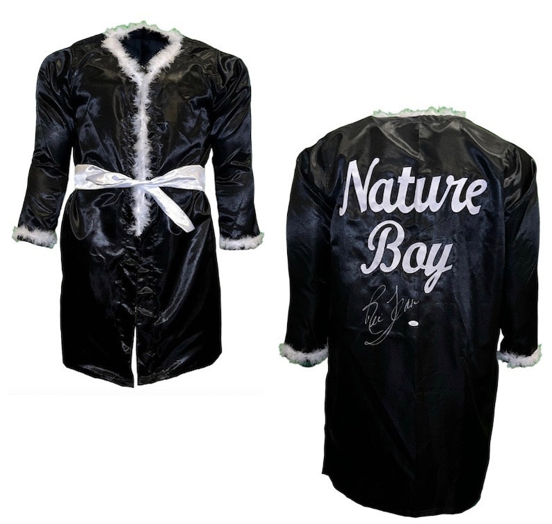 Ric Flair Signed Custom Black WWE Wrestling Robe JSA - Etsy