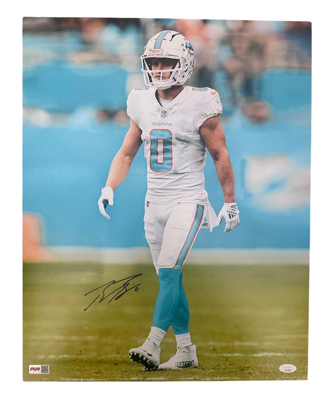 Braxton Berrios Signed Miami Dolphins 16x20 Photo JSA - Etsy