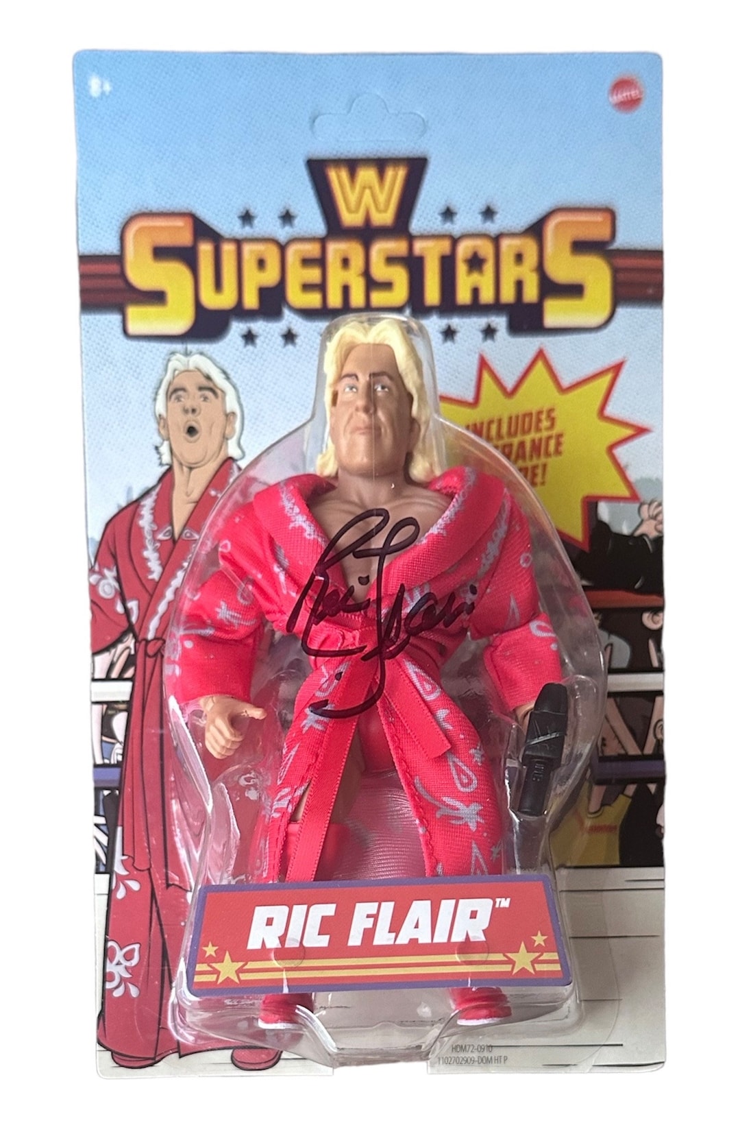 Ric Flair Signed WWE Mattel Action Figure Toy JSA - Etsy