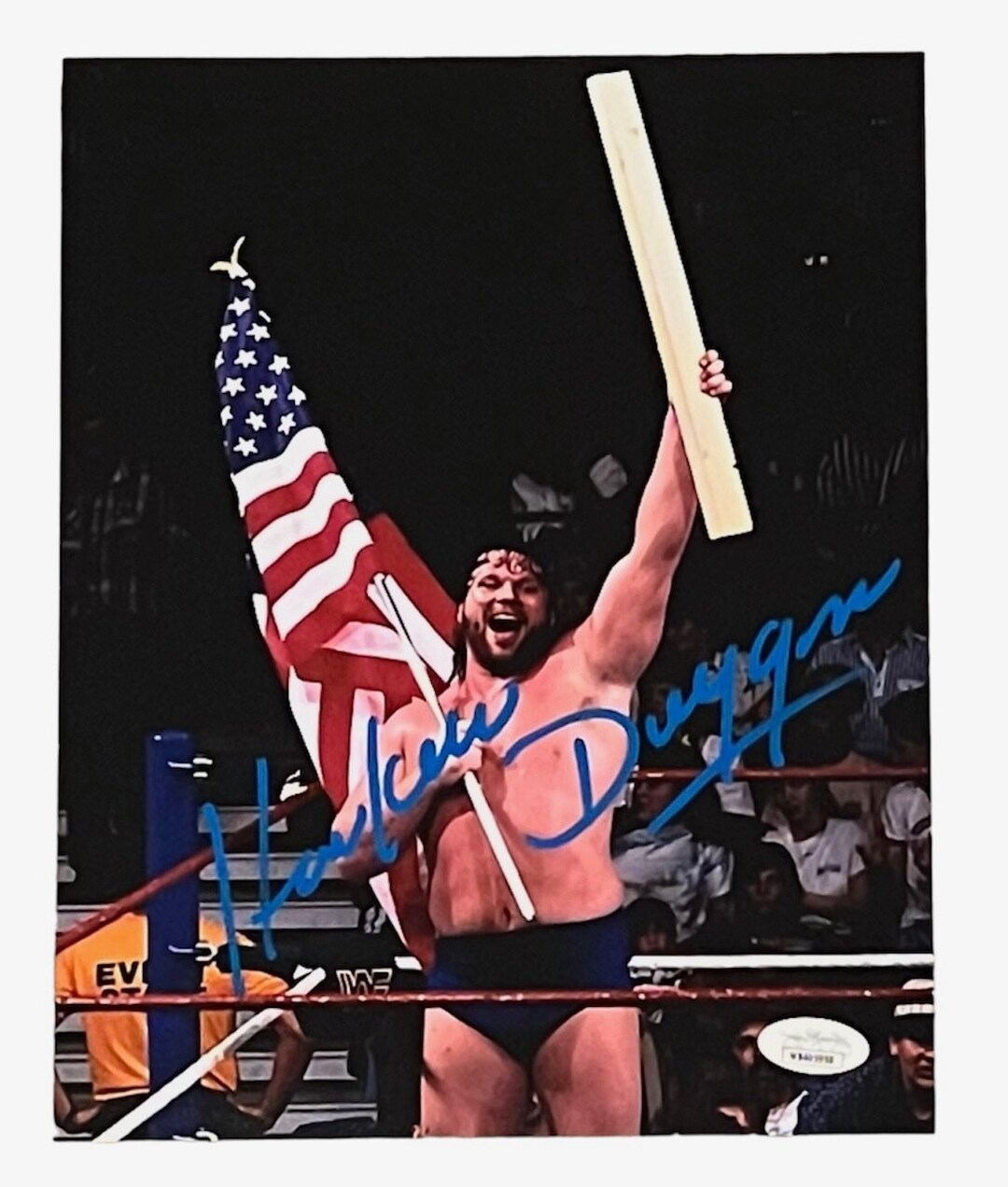 Hacksaw Jim Duggan Signed 8x10 Wrestling Photo JSA - Etsy