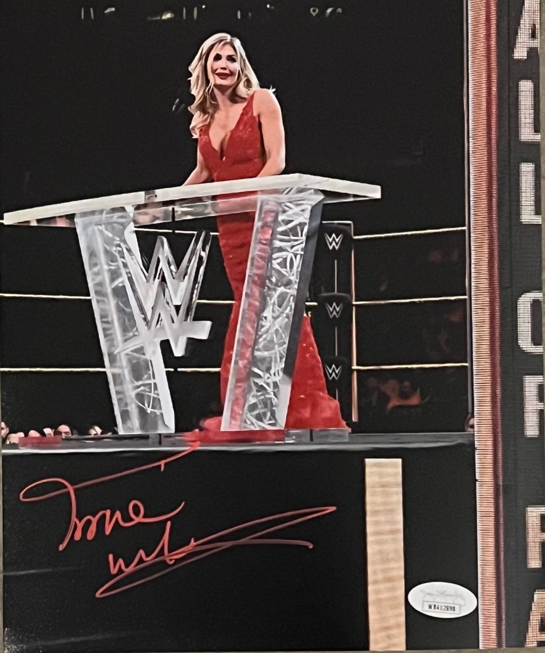 Torrie Wilson Signed 16x20 WWE Wrestling Photo JSA - Etsy