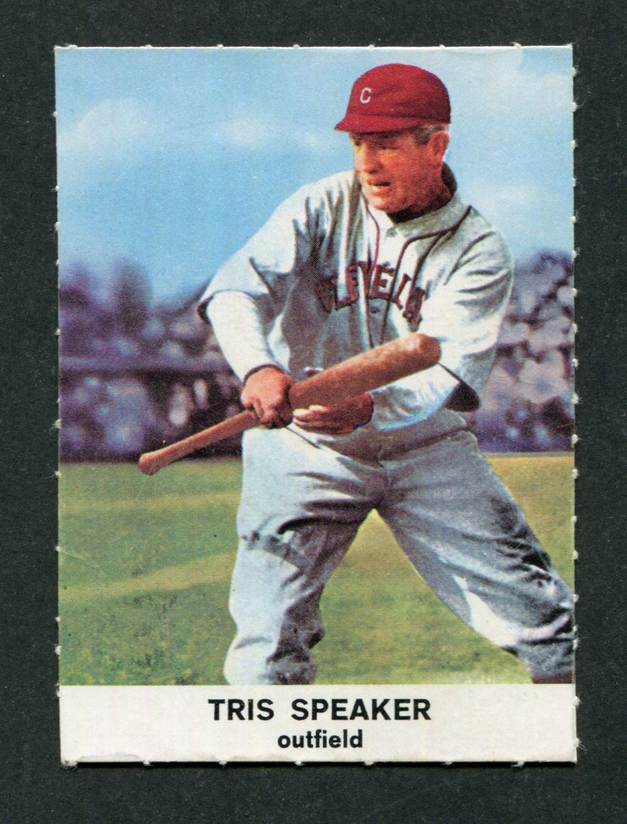 Tris Speaker 30 Outfield 1961 Golden Press Original Vintage Baseball ...