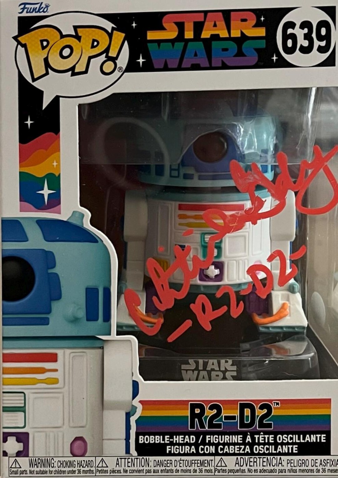 Christine Galey Signed R2-D2 Star Wars Funko Pop JSA - Etsy