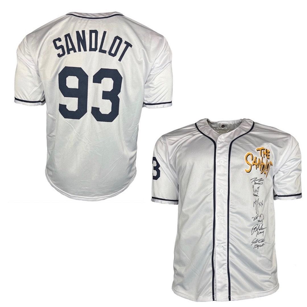 The Sandlot Cast Signed Baseball Jersey (JSA) Autographed by 6 - Etsy