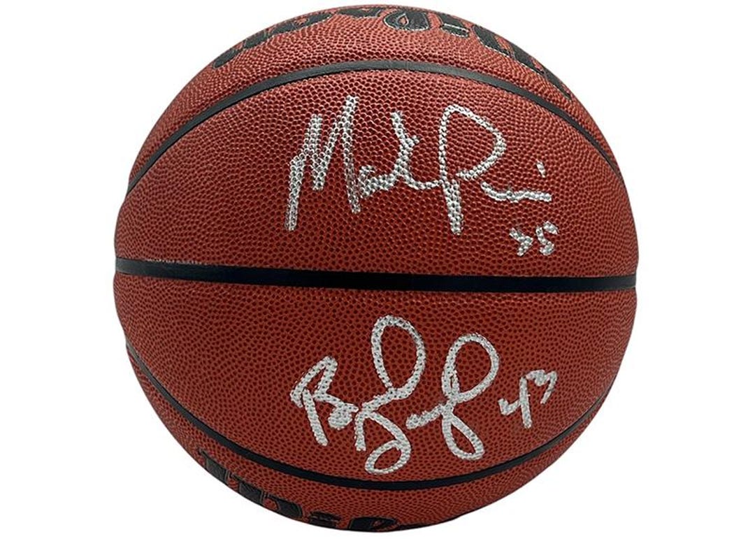 Mark Price & Brad Daugherty Signed Wilson Basketball JSA - Etsy