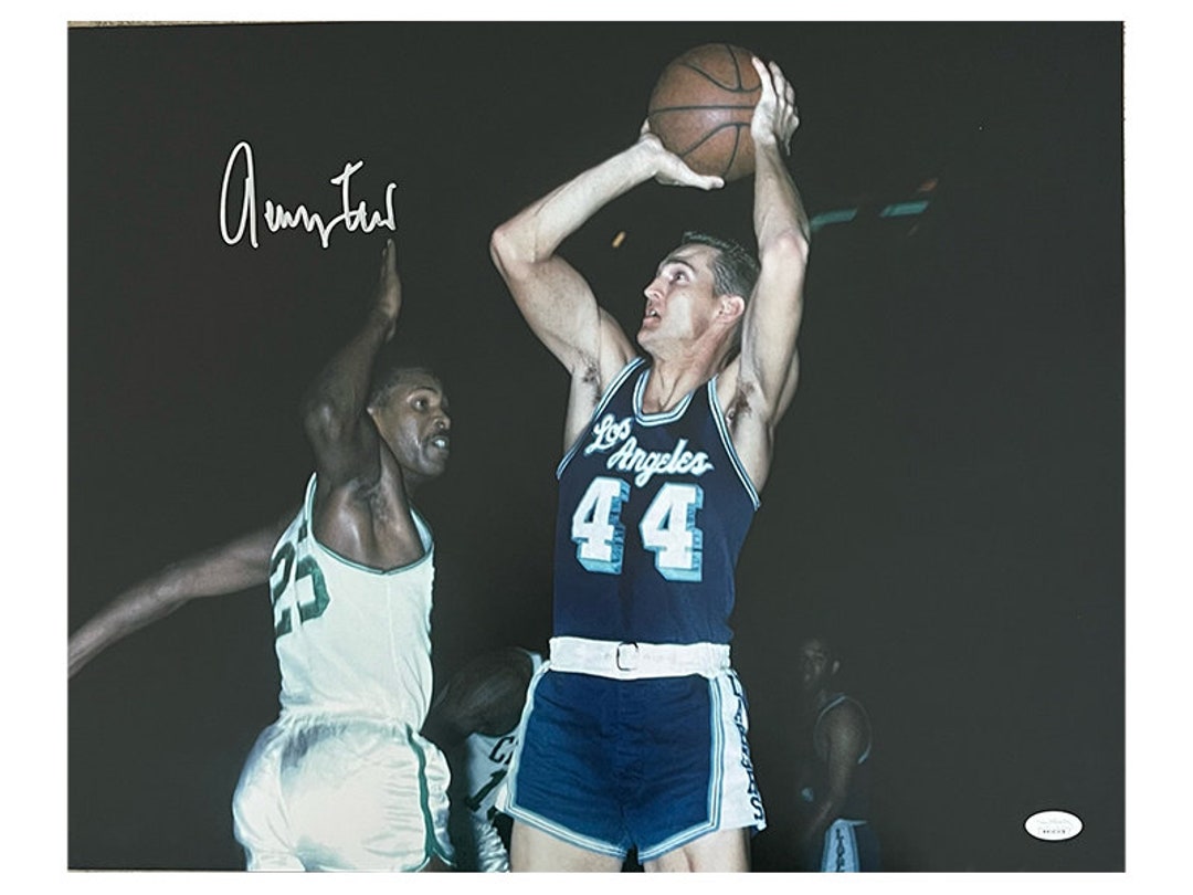 Jerry West Los Angeles Lakers Autographed 16x20 Photo JSA - Etsy