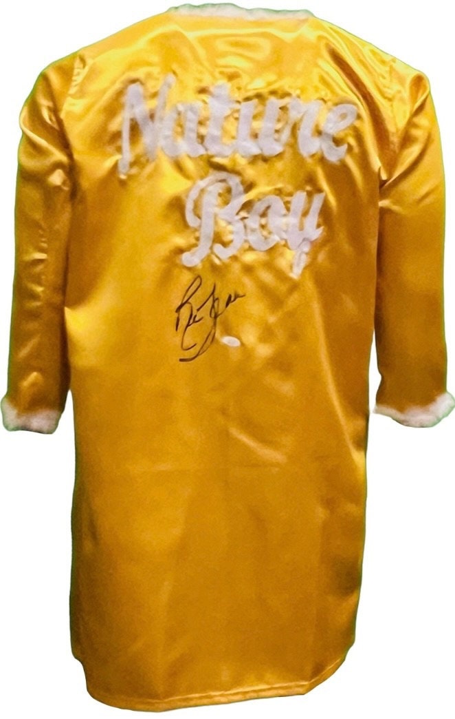 Ric Flair Signed Custom Yellow WWE Wrestling Robe JSA - Etsy