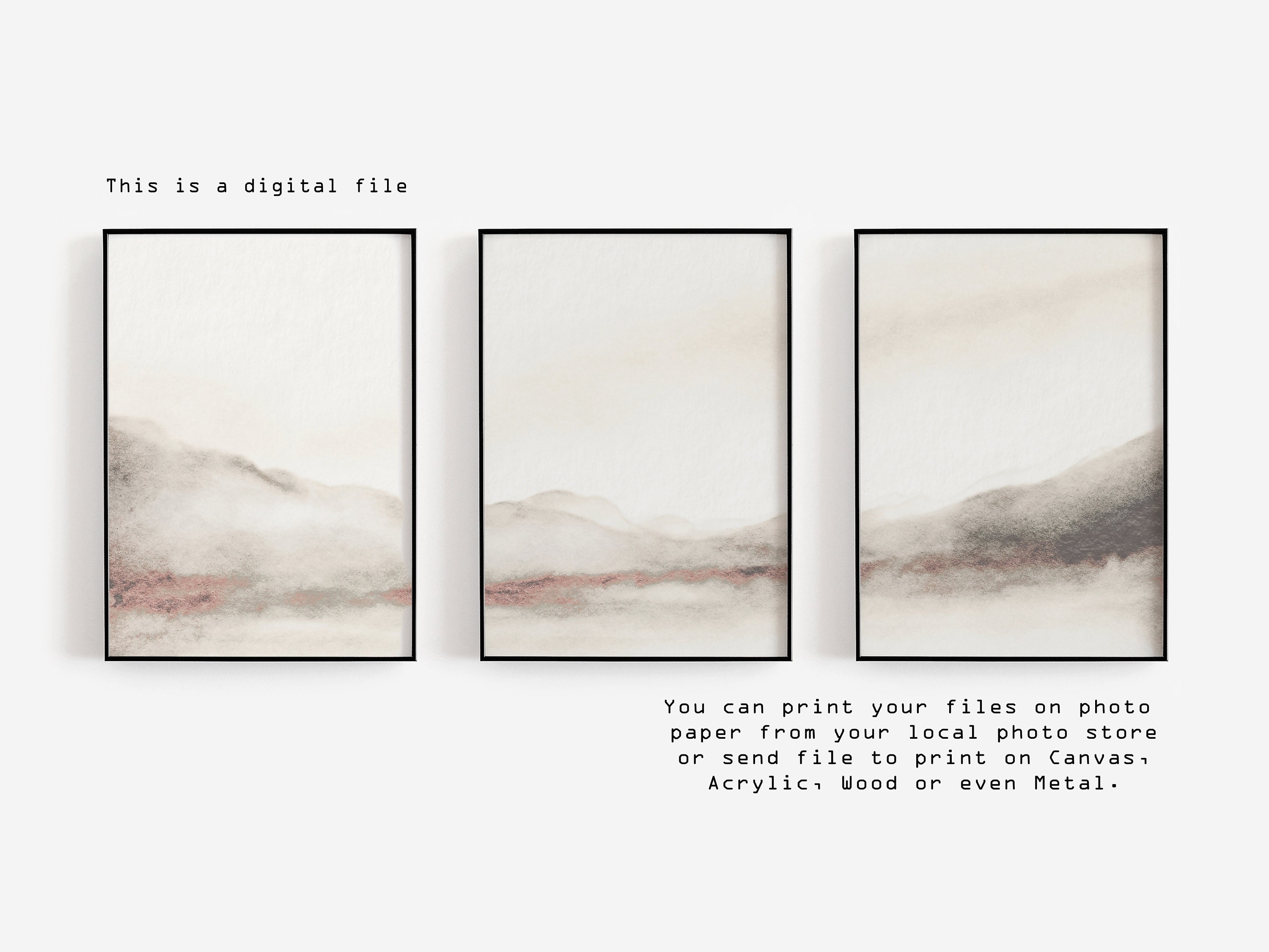 Japandi Neutral Wall Art, Wabi Sabi Spa Art Print, Minimalist Modern ...