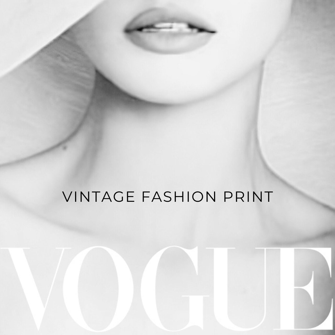 Designer Wall Art PRINTABLE, Vintage Editorials, Luxury Wall Art ...